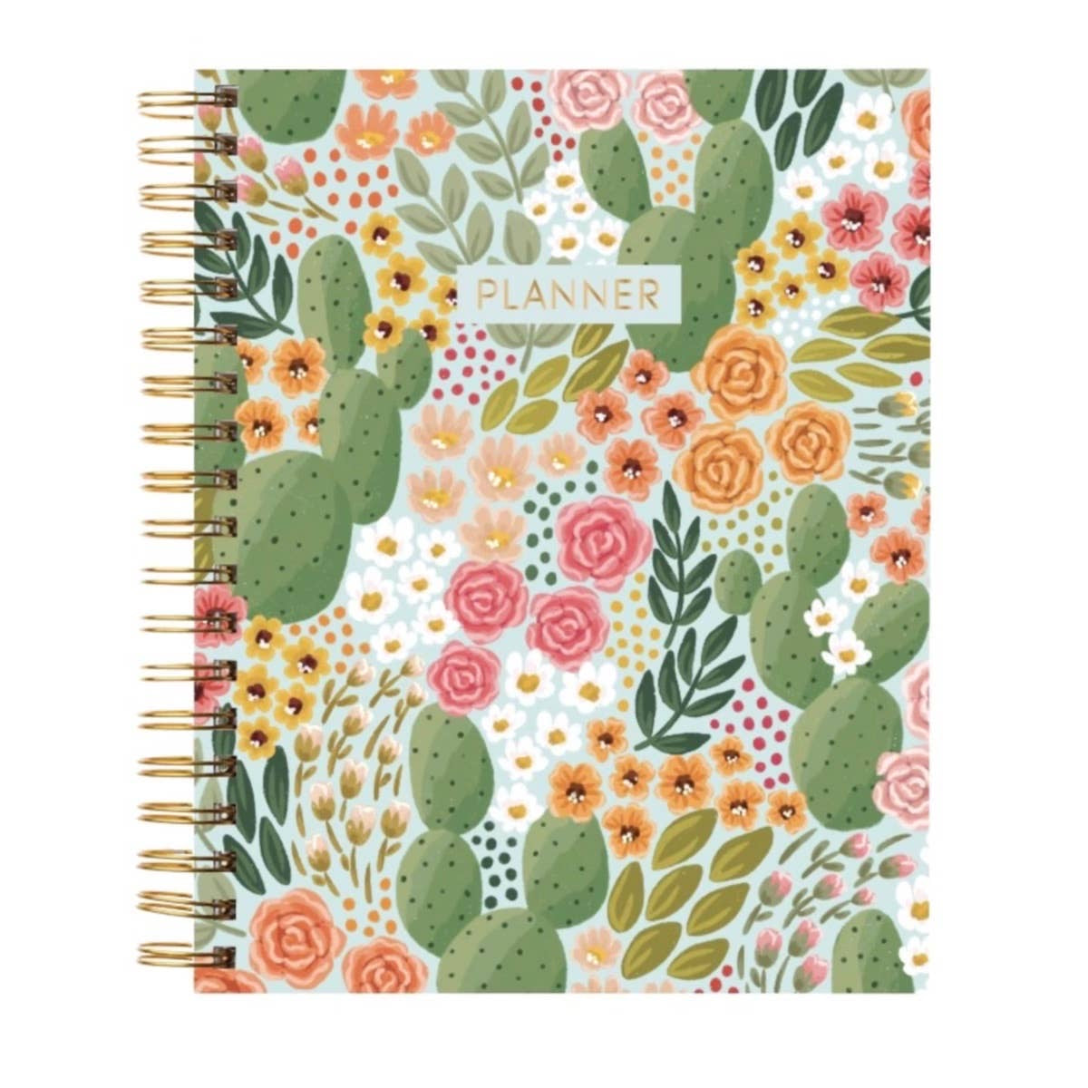 Cactus Blooms Undated Planner – Little Red Barn Door