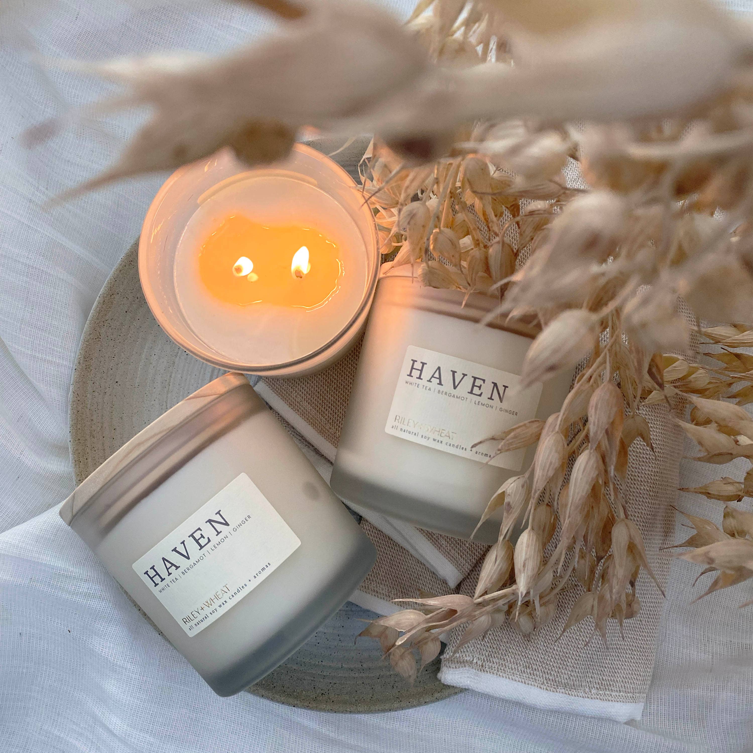 Haven Candle – Little Red Barn Door