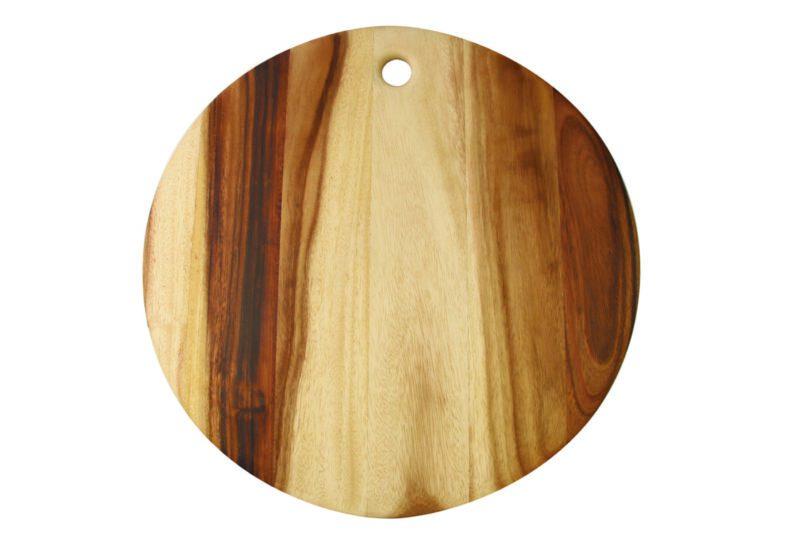 Acacia Round Board with Tapered Edge - Medium – Little Red Barn Door
