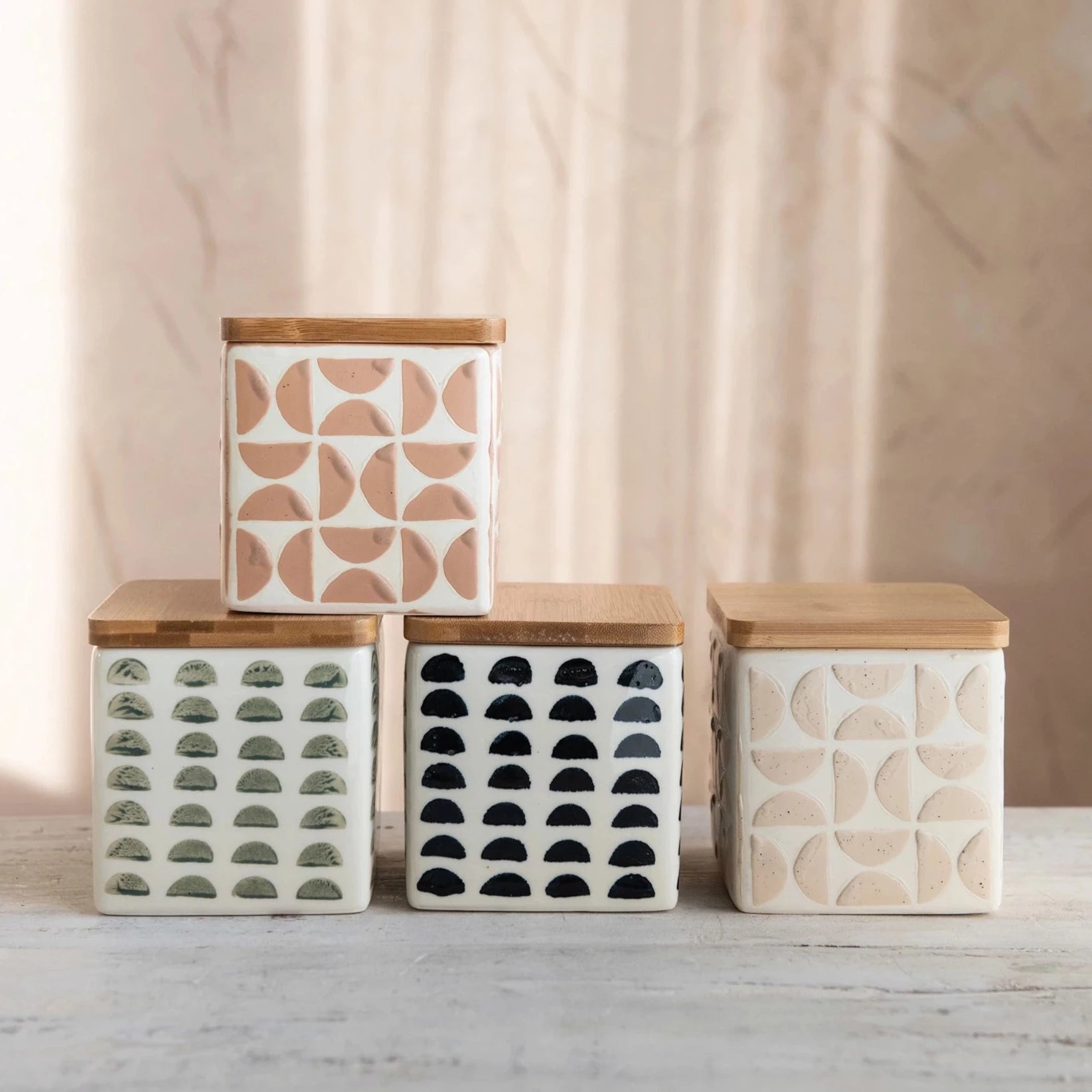 Hand-Stamped Canister – Little Red Barn Door